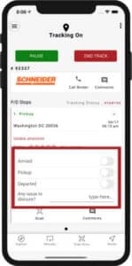 How to use the Load Tracking feature in Trucker Tools’ driver app ...