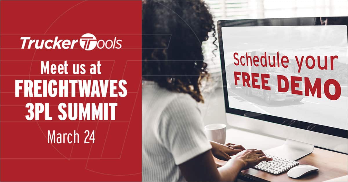 Join Trucker Tools at the FreightWaves 3PL Summit on March 24 - Trucker ...