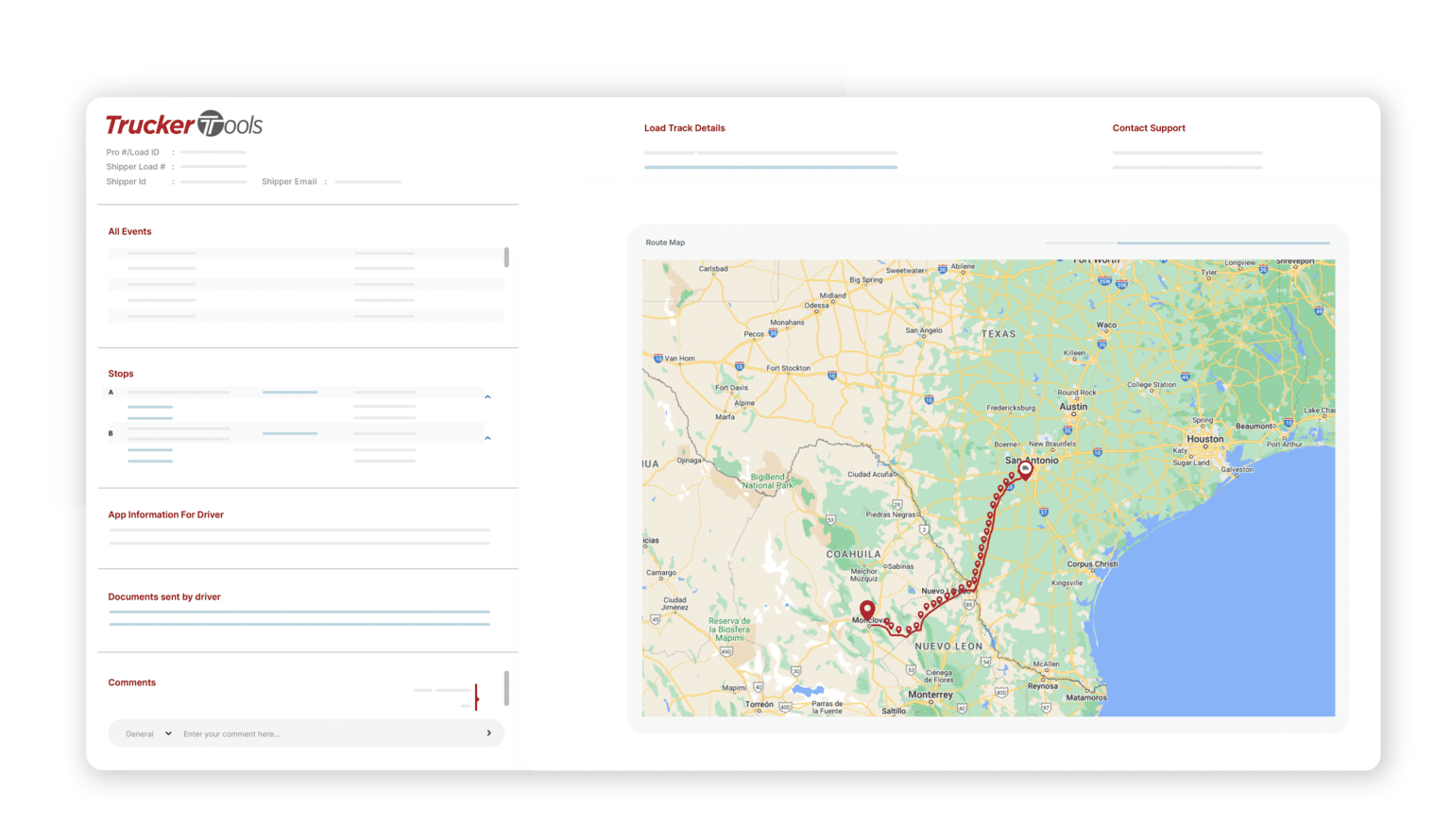 Load Tracking - Trucker Tools
