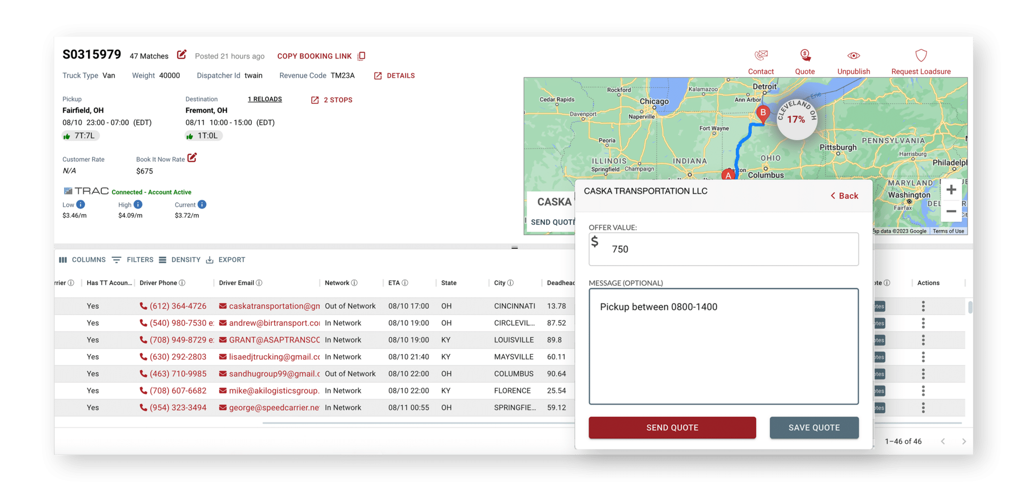 Smart Load Board - Trucker Tools