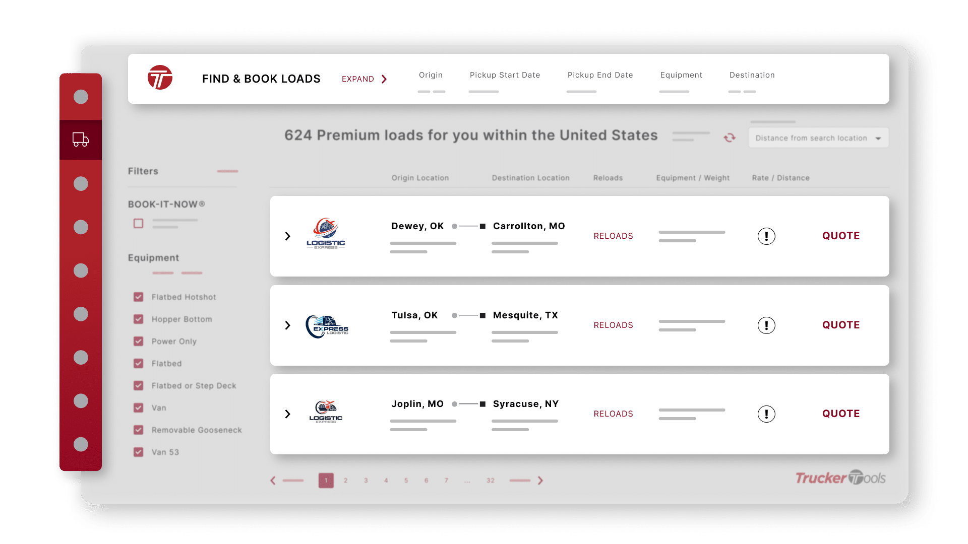 Load Boards for Freight Brokers - Trucker Tools